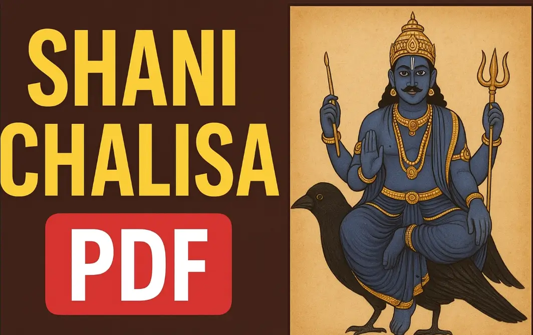 शनि चालीसा PDF - Dwnload